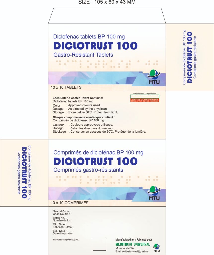 Diclotrust 100 – MediTrust Universal